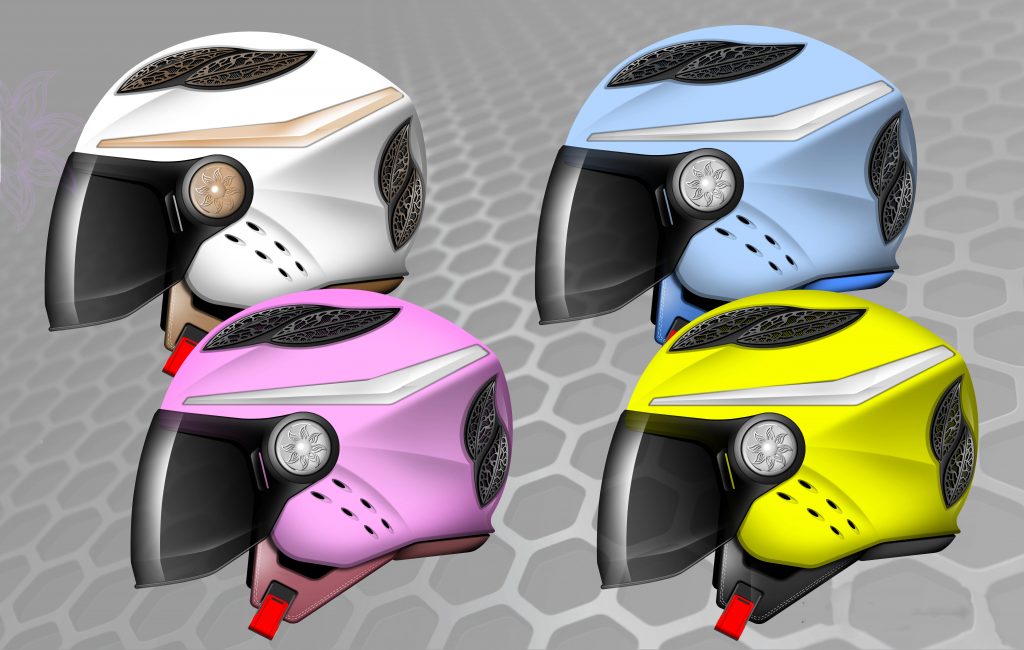 Steelbird Helmets to launch first ever ladies helmet- SBH-26 BELLA ...