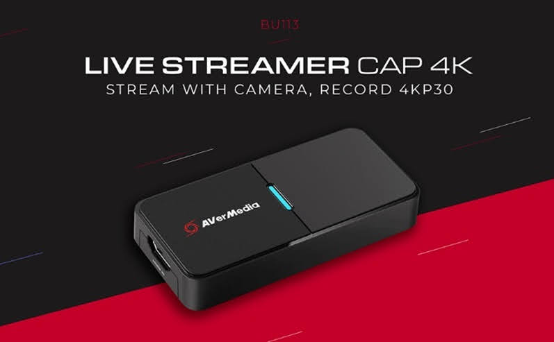 AVerMedia Unveils Live Streamer CAP 4K – BU113 Capture Card in India ...