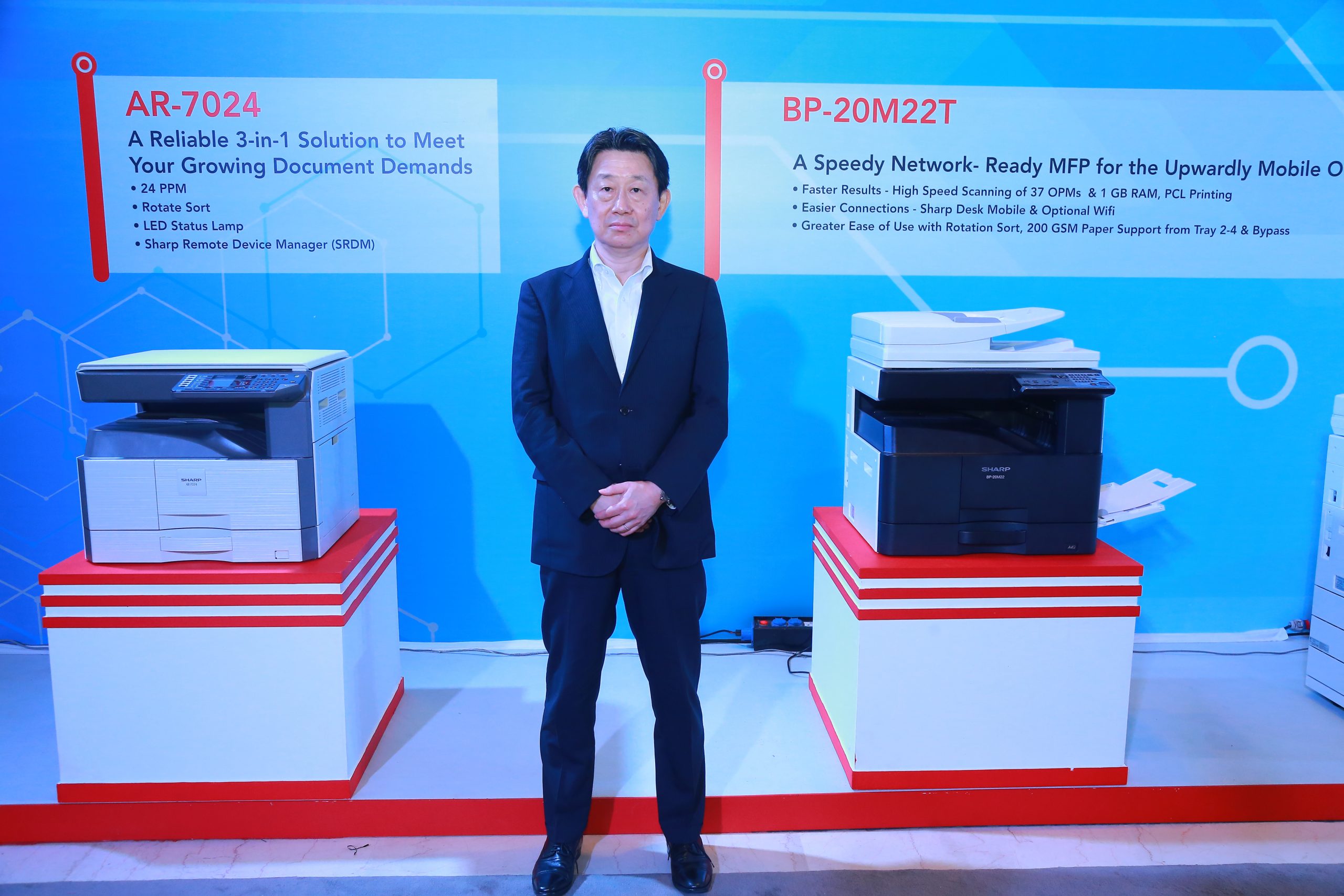 Sharp unveils a new affordable A3 Mono Multifunctional Printer (MFP ...