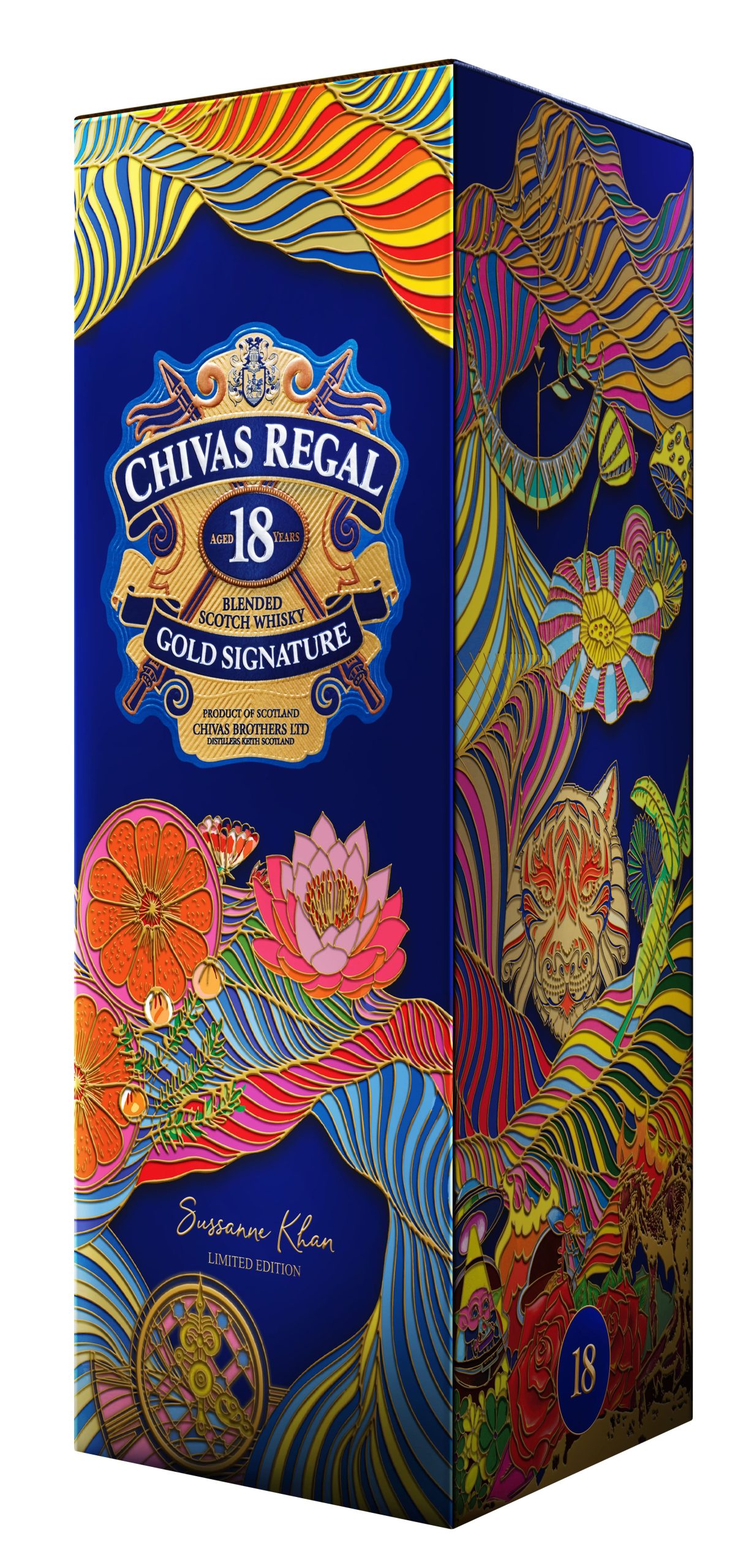 Chivas 18 Launches a Limited-Edition Pack designed by celebrated ...