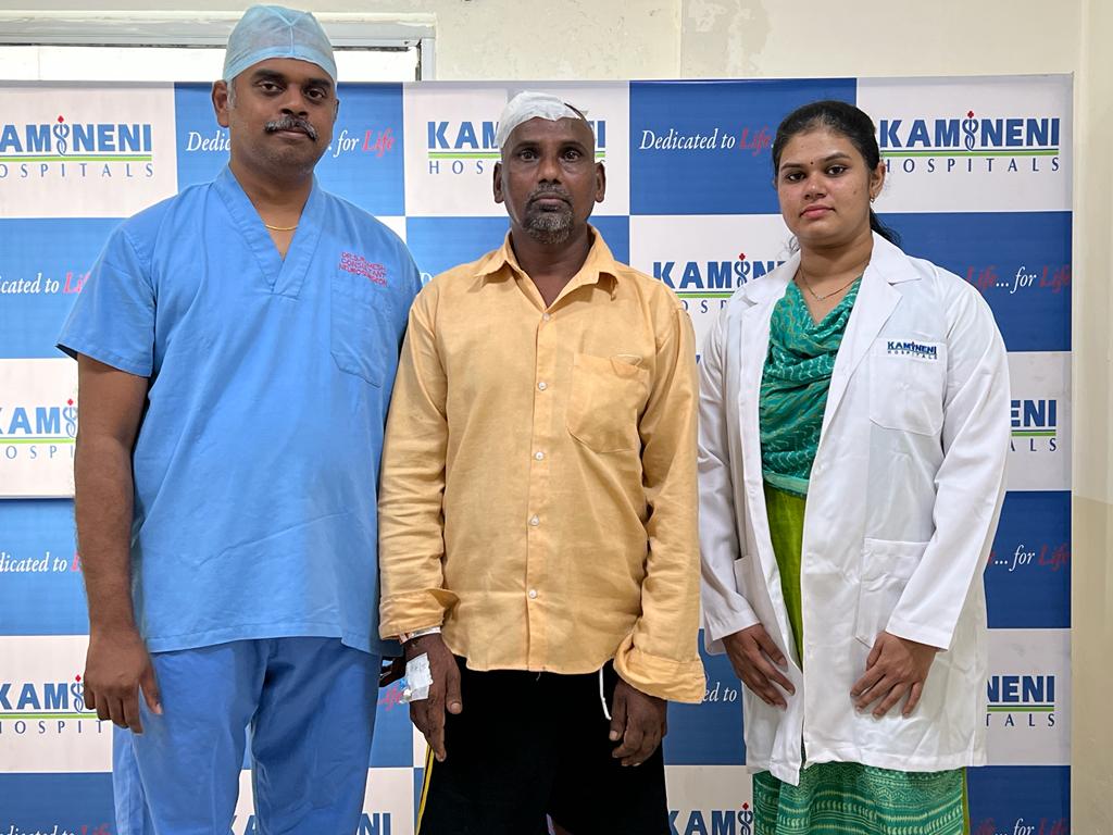Surgeons at Kamineni Hospitals successfully perform complex awake ...