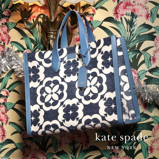Kate Spade New York launched a Spade Flower Monogram Collection that ...