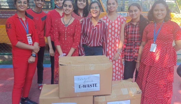 Orchids The International School conducts an E-waste collection ...