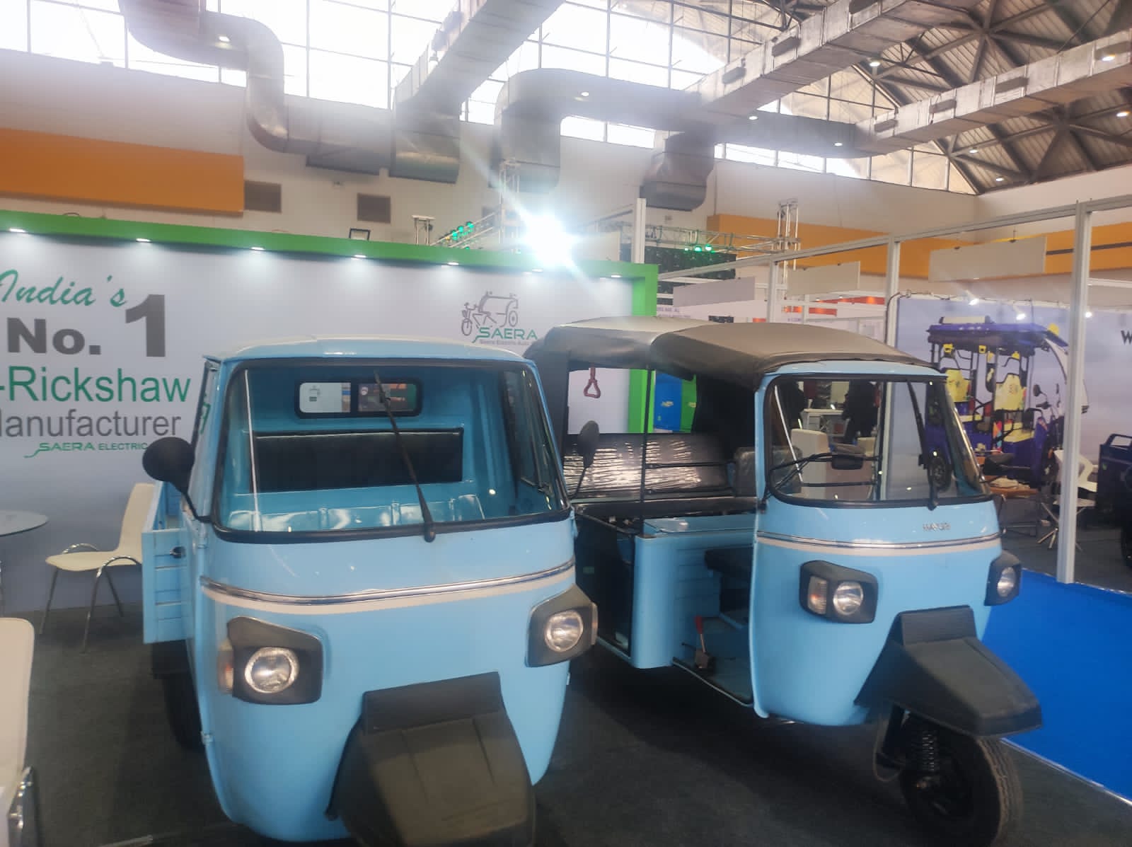 Saera showcases three categories of advanced electric vehicles at ...