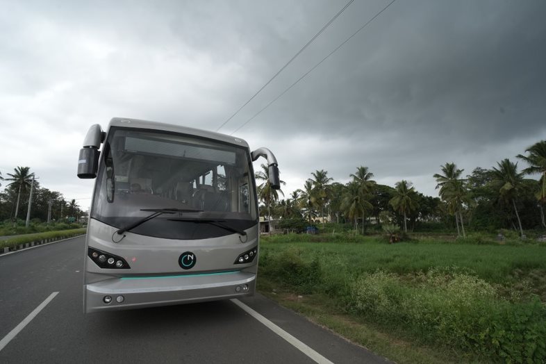 GreenCell Mobility launches first electric bus on Agra-Delhi route ...