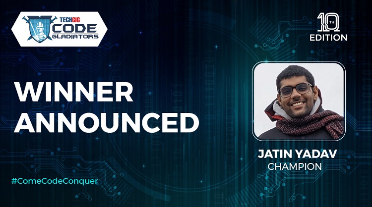 IIT Delhi graduate Jatin Yadav emerges as the Champion in the 10th thrilling edition of Code ...